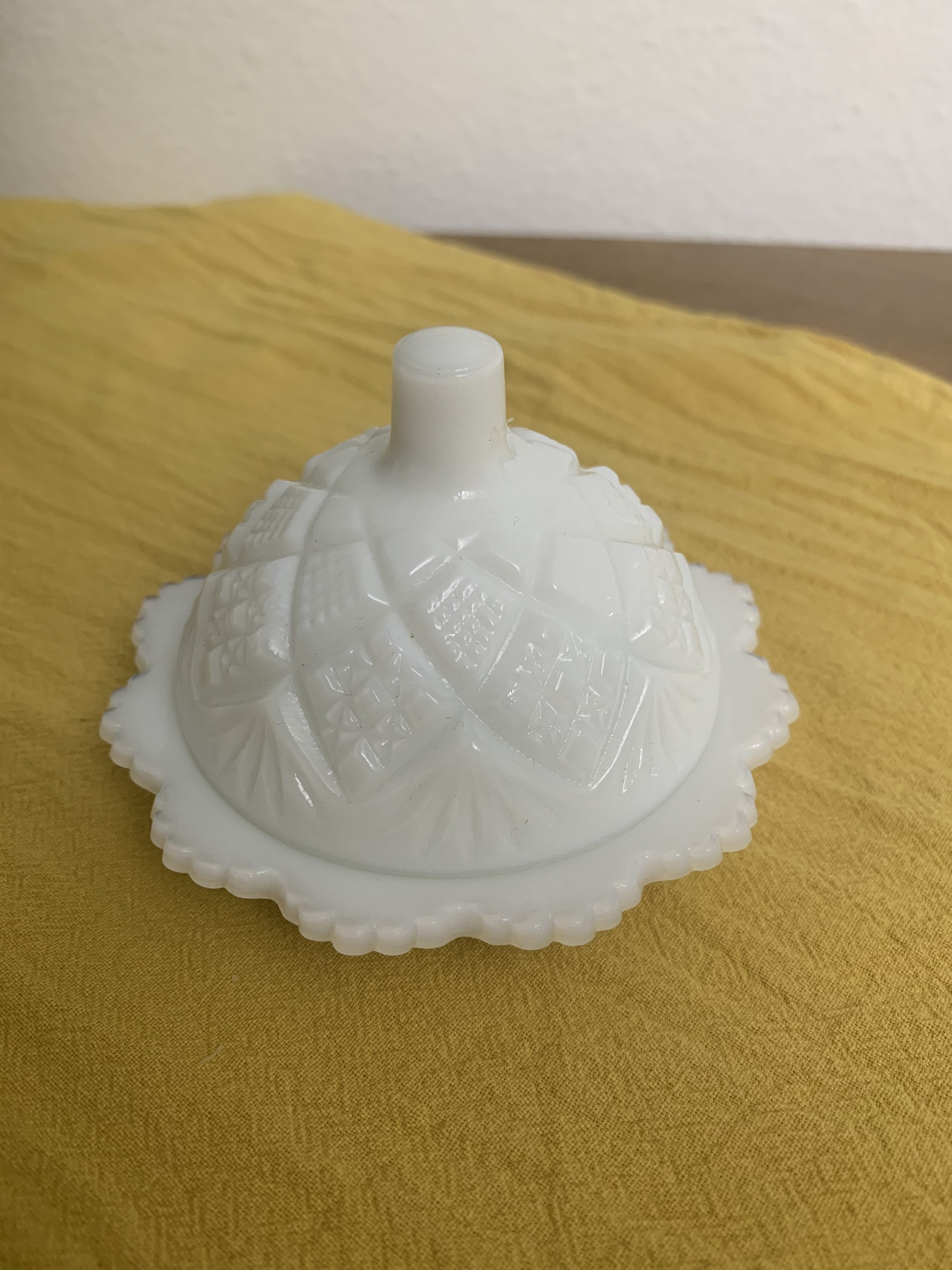 Vintage Westmoreland Milk Glass Mini Butter Dish W/ Lid Personal Butter - Etsy