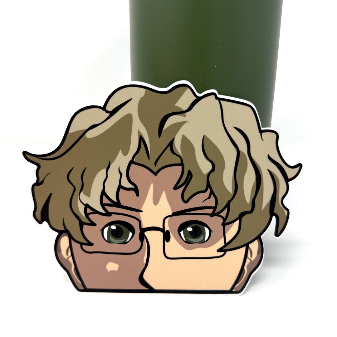 Tech-savvy Hacker Peeker Decal - Pirate Bandits Misfit Classic Anime ...