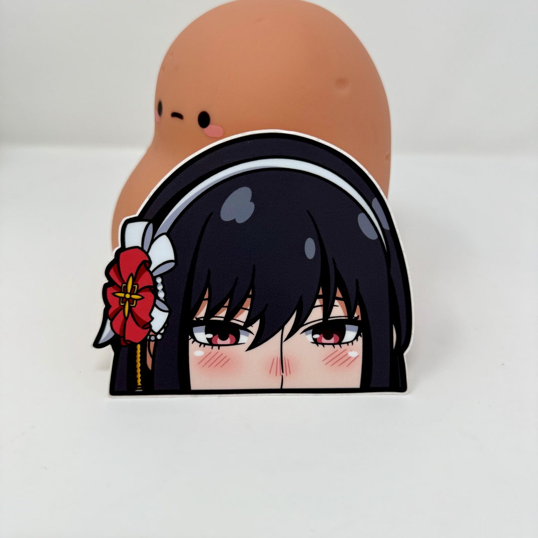Garden Lady Thorn Assassin Peeking Decal - Espionage Family Anime ...