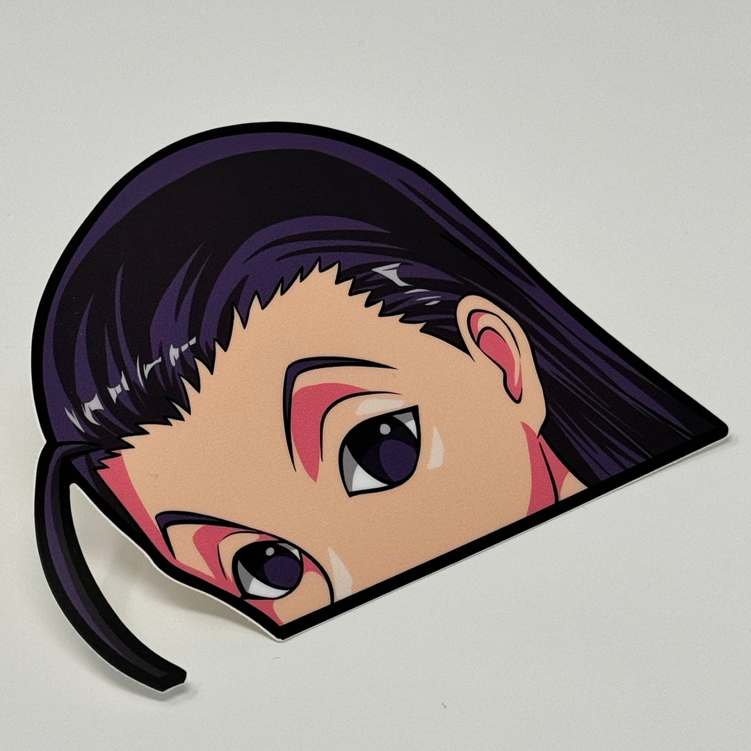 Mysterious Assassin Peeker Sticker Anime Stealth Vinyl Decal - Etsy