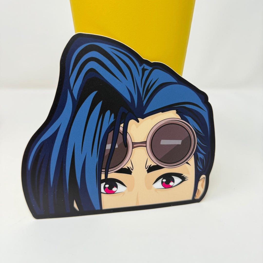 Chaos Rocket Punk Champion Peeking Decal - Rebellious League Animated ...