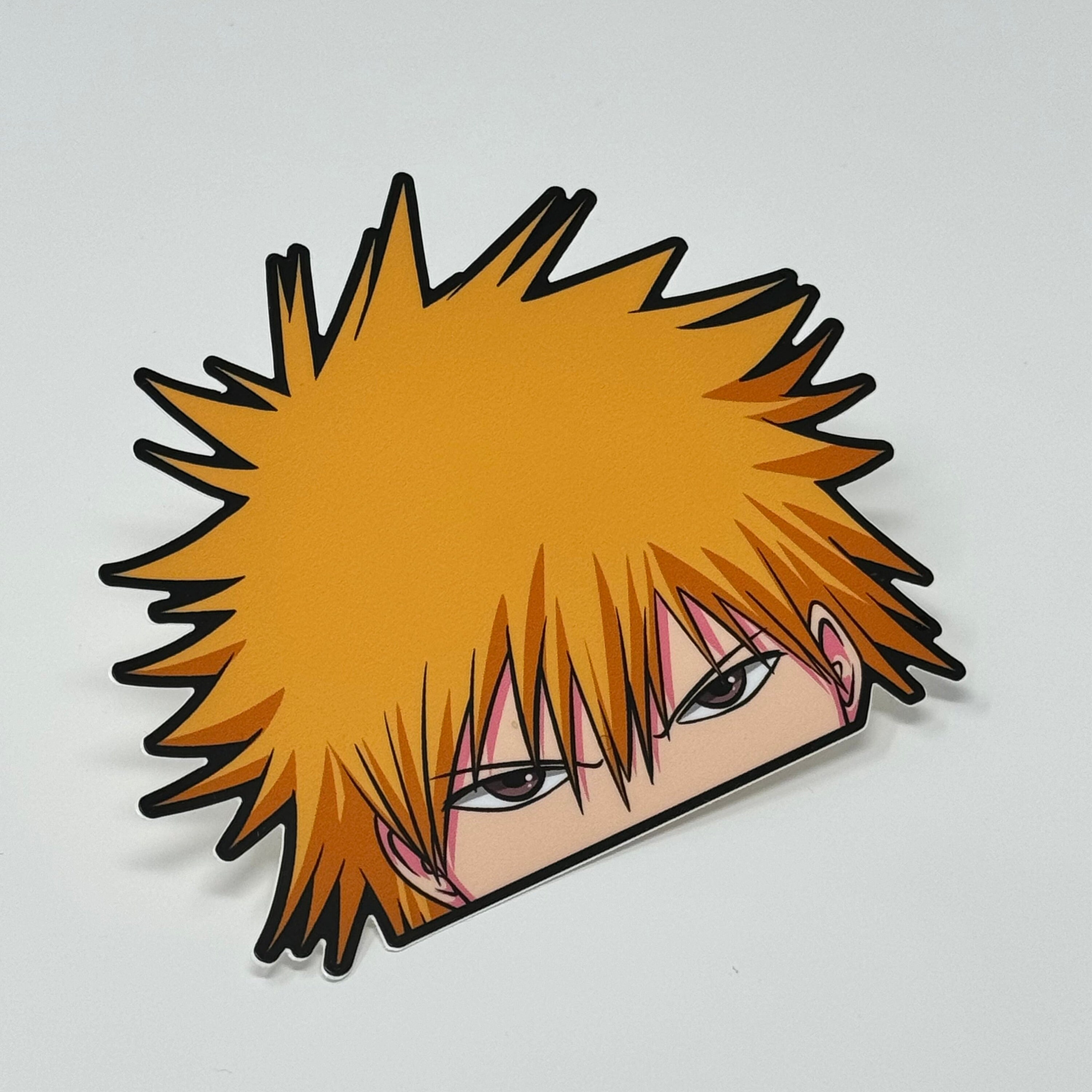Soul Reaper Samurai Peeker Sticker Anime Warrior Vinyl Decal - Etsy