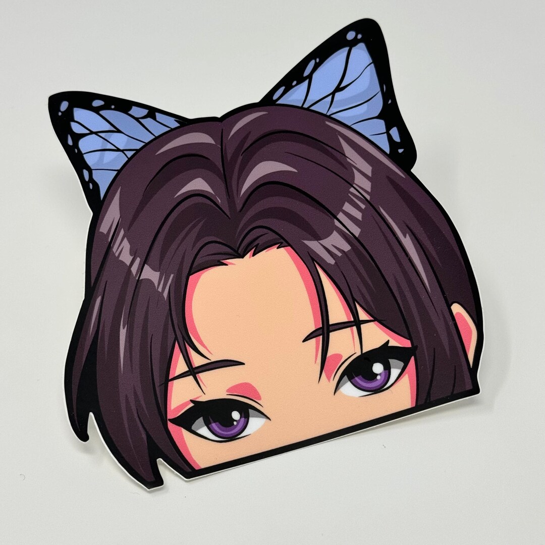 Elegant Insect-inspired Anime Warrior Vinyl Sticker Unique Geek Art for ...