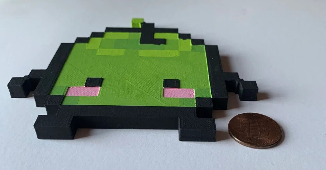 Stardew Valley Junimo Pixel Art Painting Hobby Games Cozy Cute Wall Art ...