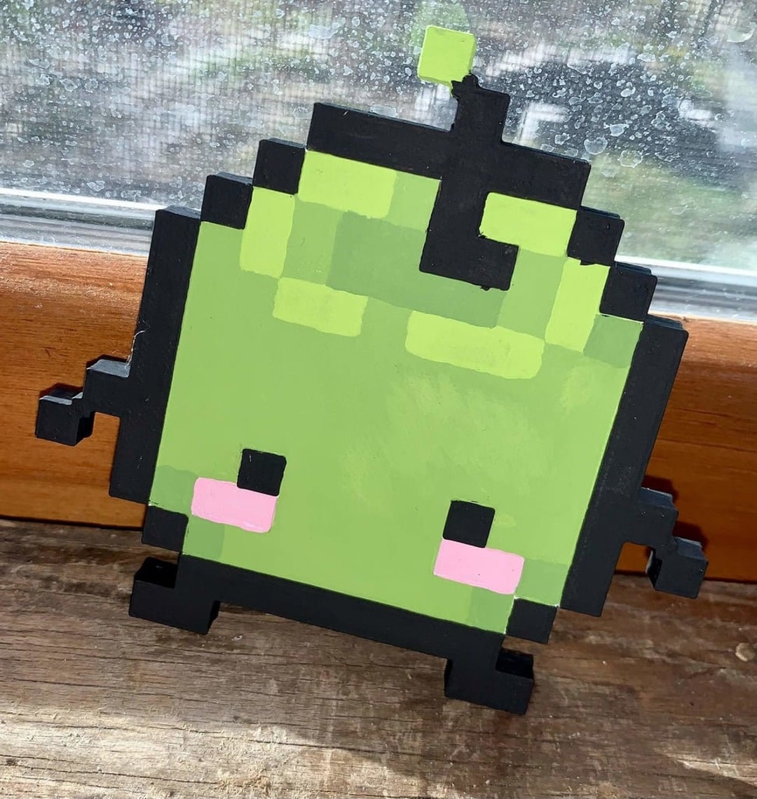 Stardew Valley Junimo Pixel Art Painting Hobby Games Cozy Cute Wall Art ...