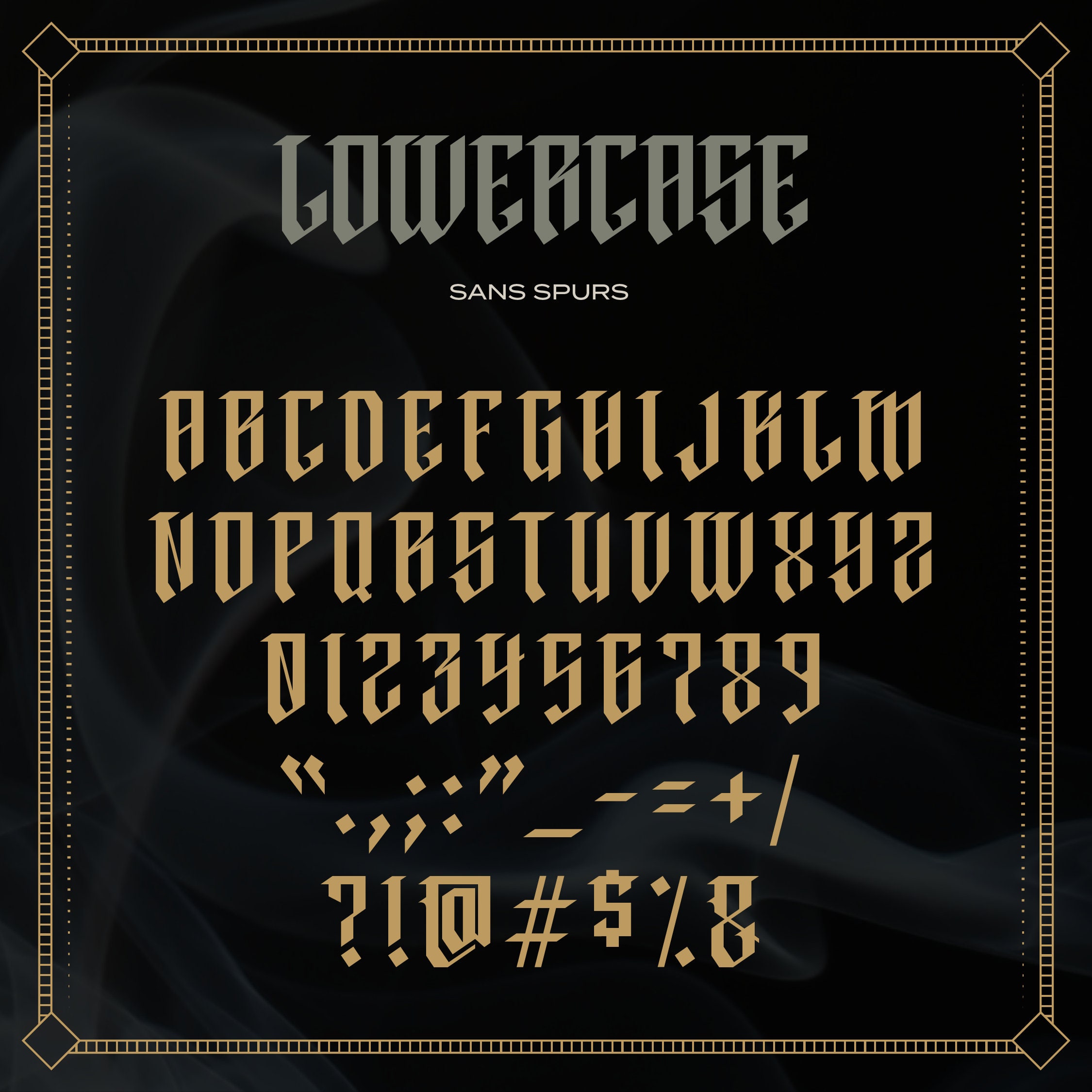 Omerta Font - Etsy