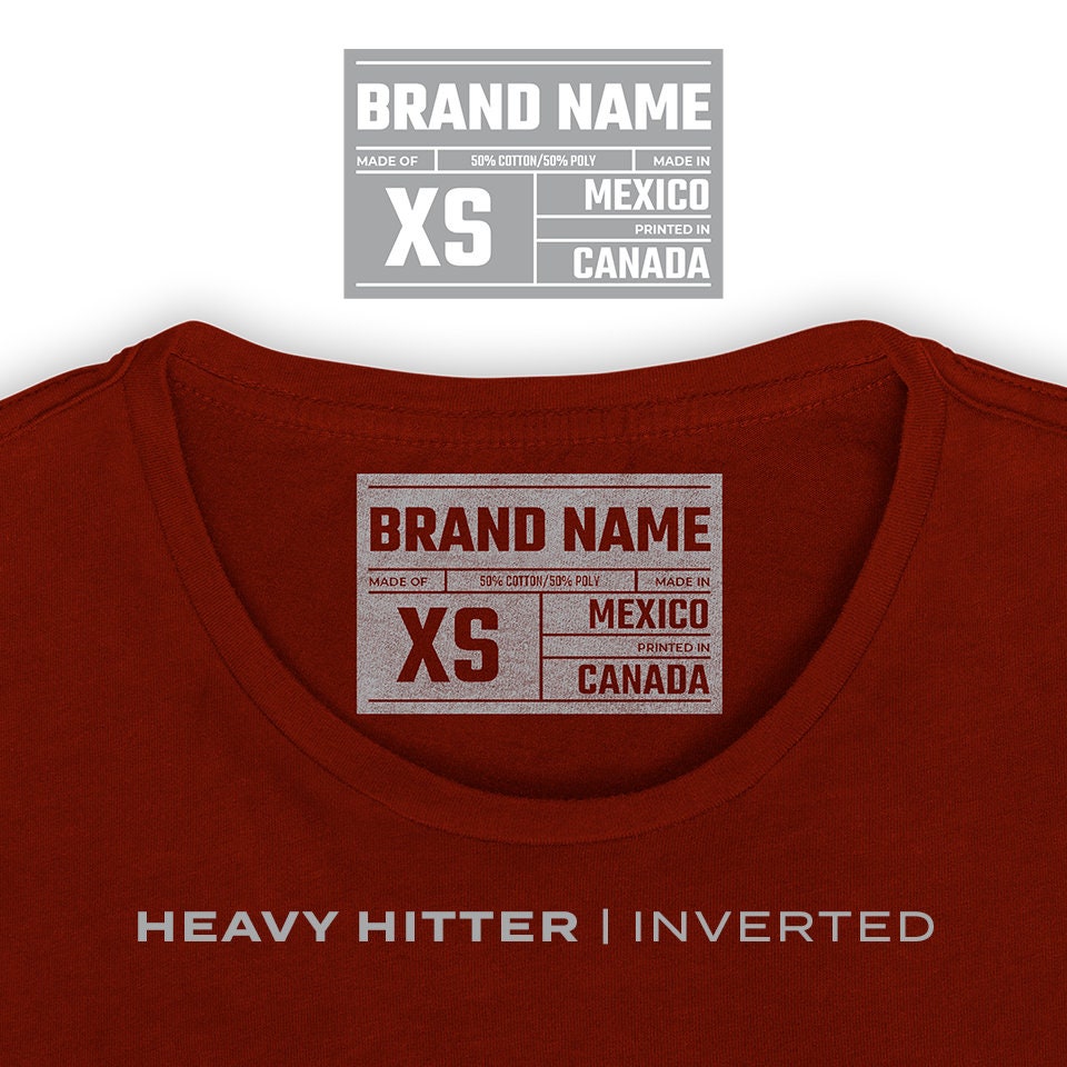 Neck Label Template Pack V1 - Etsy