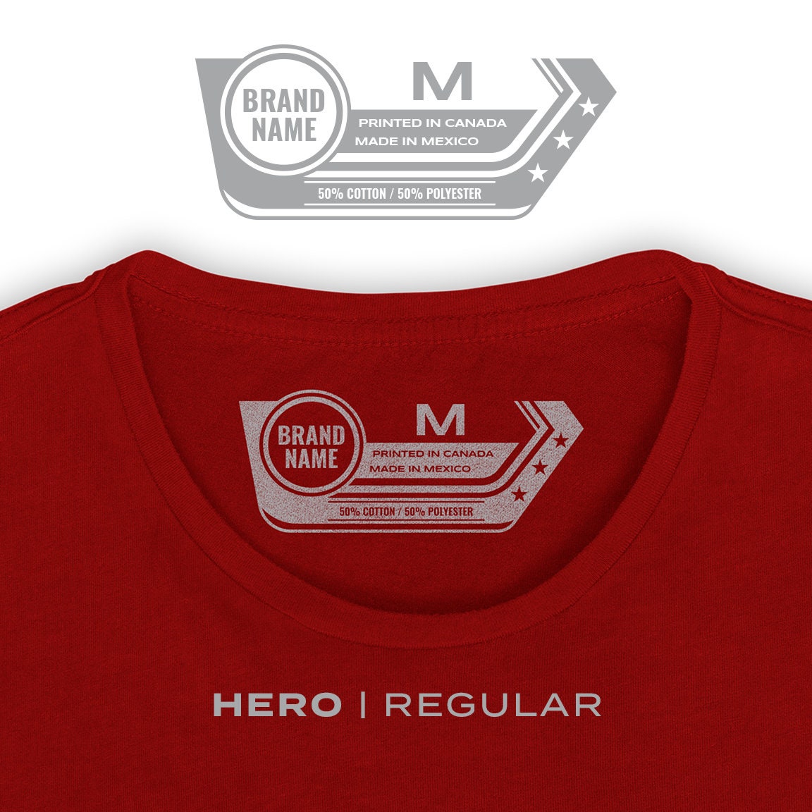 Neck Label Template Pack V4 - Etsy