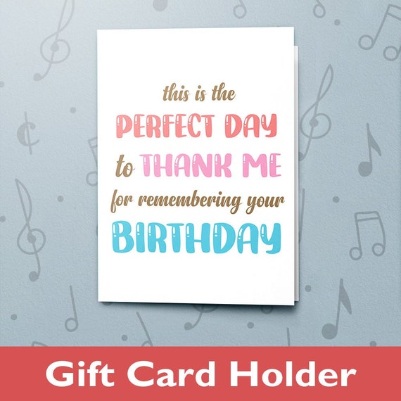 Remembering Your Birthday Happy Birthday Card Birthday - Etsy