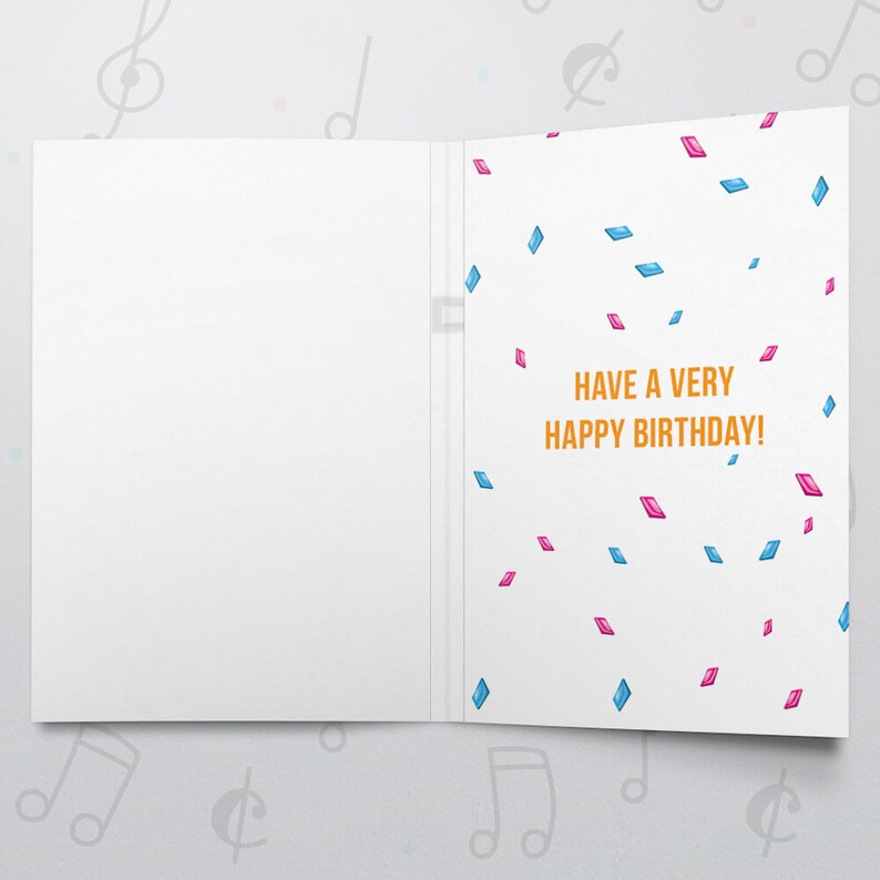 Birthday Wishes Greeting Card With Music | Custom Birthday Card ...