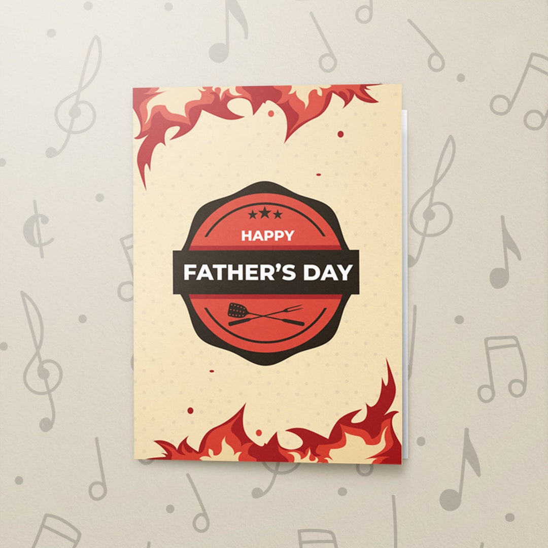 Singing Greeting Card for Dad | Musical Father's Day Card, Happy Father ...