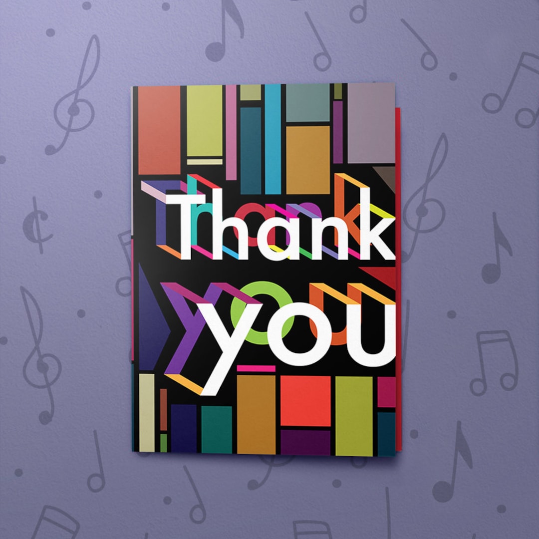 Recordable Thank You Greeting Card Recordable Greeting Card - Etsy
