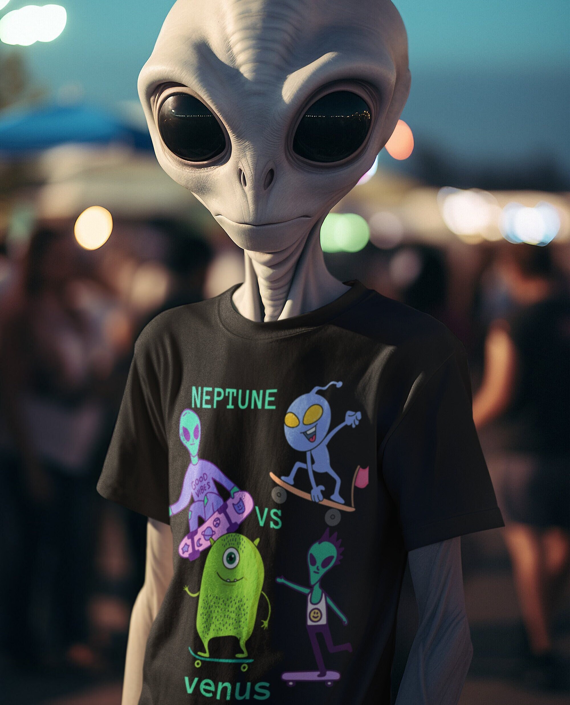 Outer Space Alien Sport Competition Tee, Youth Shirt NASA Rocket UFO ...