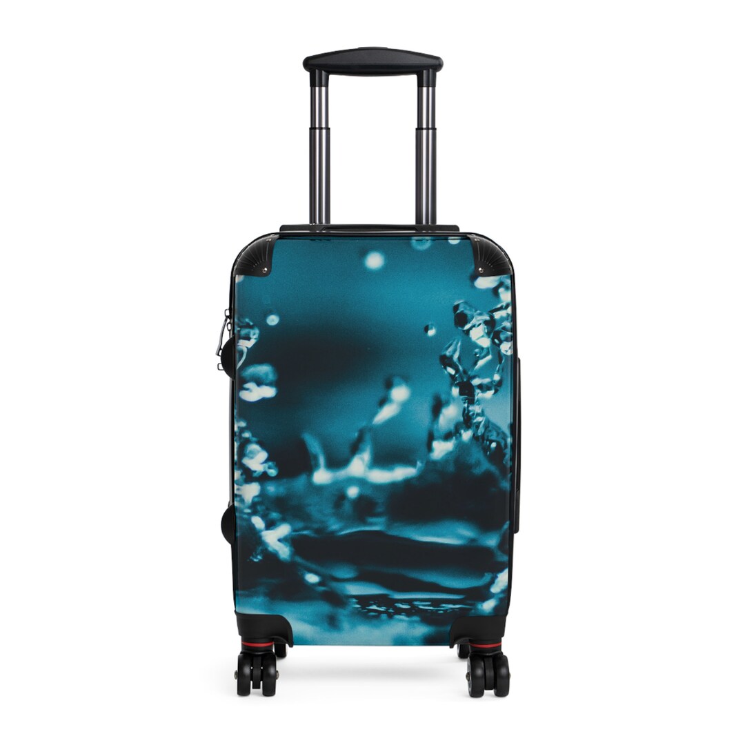Suitcase; WATER DESIGN; EYECATCHING Water Lover Design; Easy to ...
