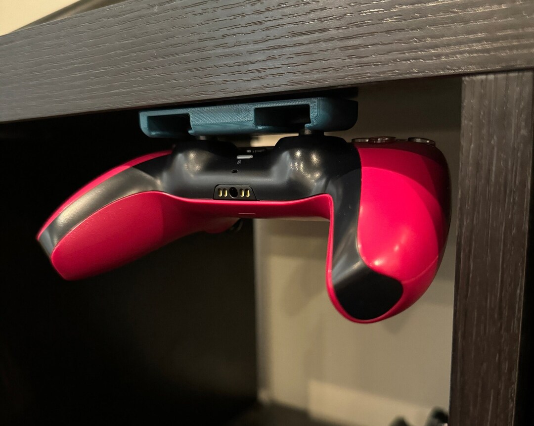 Under Desk Controller Holder Flat Finish No Screw In - Etsy