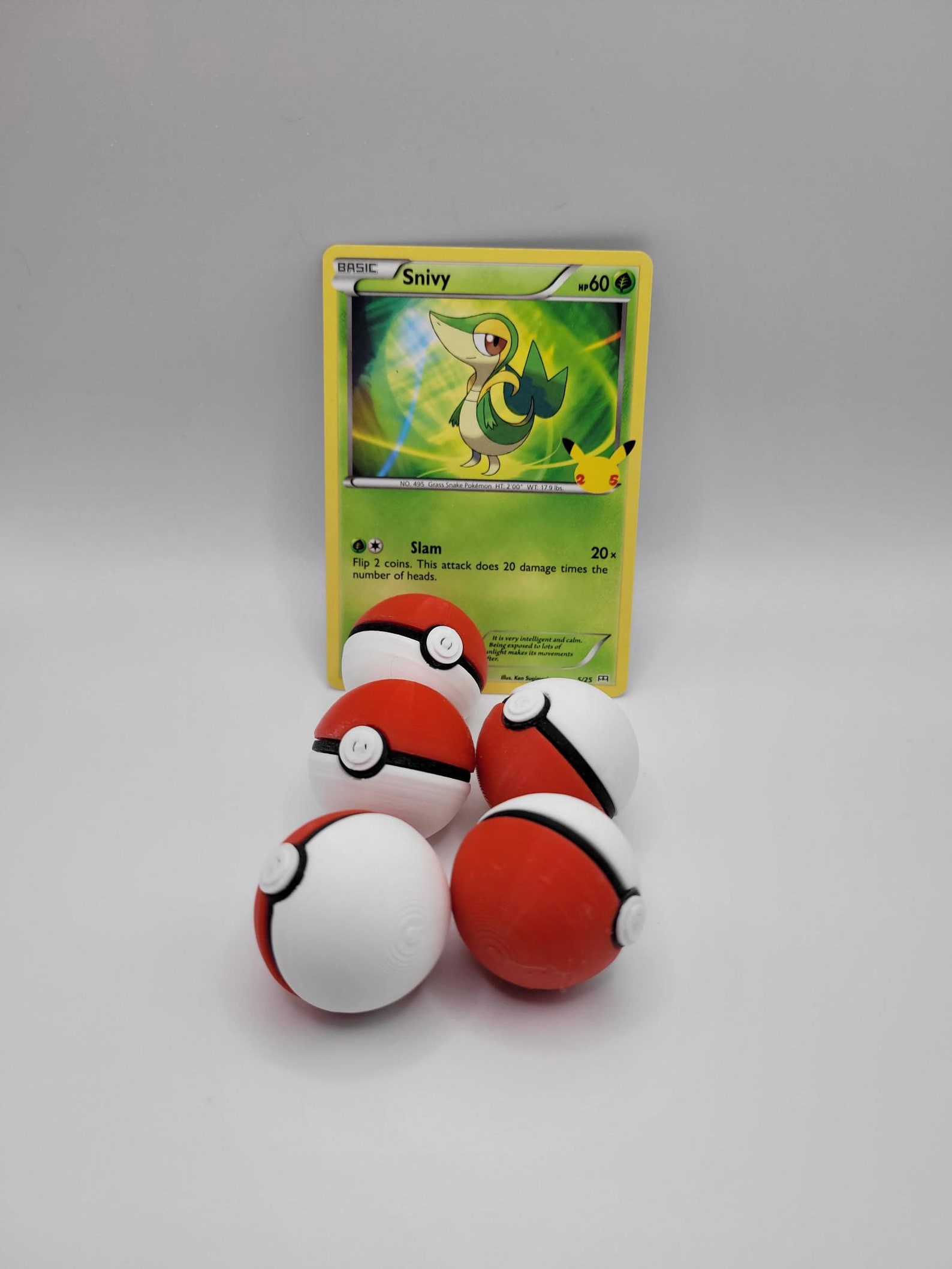 6 Mini Pokeballs - Etsy