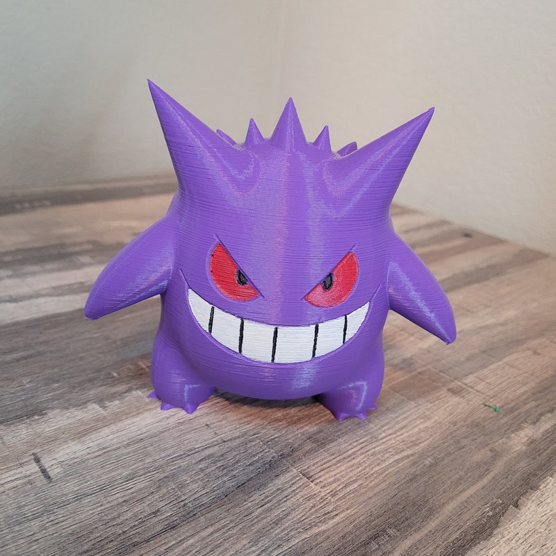 Gengar Figure - Etsy