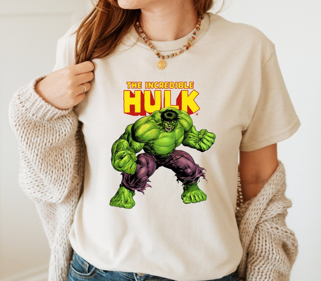 The Incredible Hulk T-shirt, the Incredible Hulk Superhero T-shirt ...