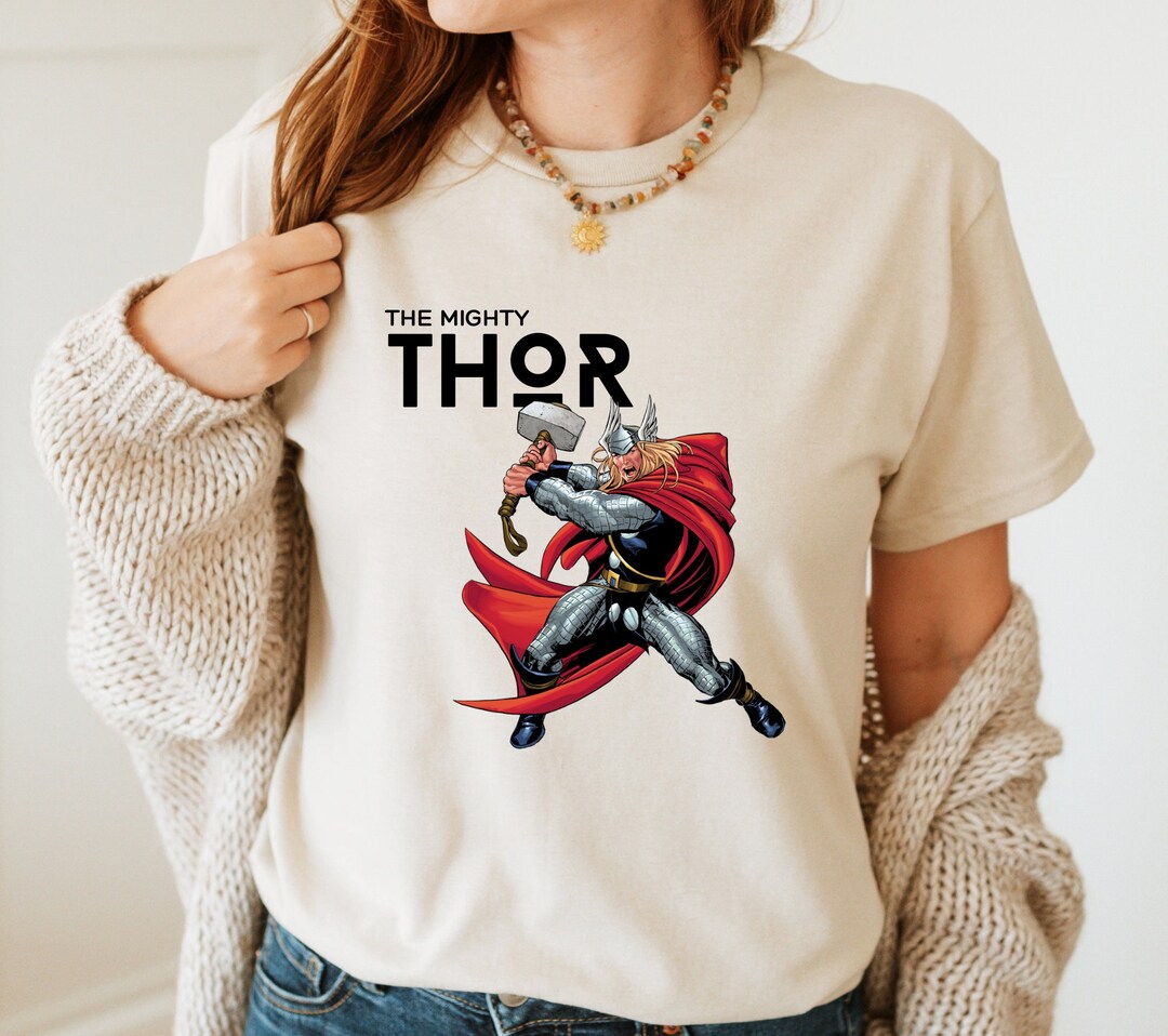 The Mighty Thor T-shirt, Marvel Thor T-shirt, Avengers Fan T-shirt ...