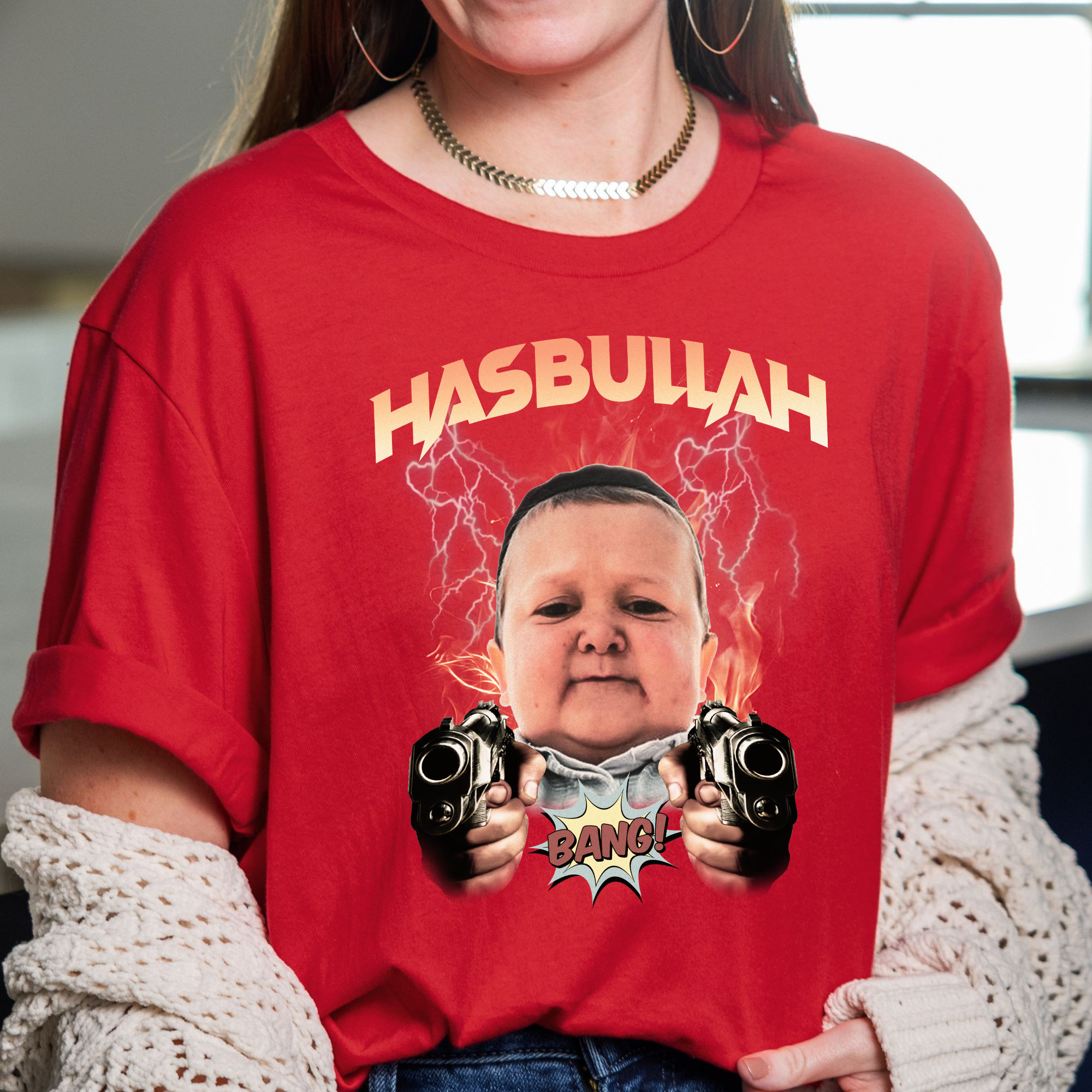 Hasbullah Bang Unisex Shirt, Hasbulla Homage Shirt, Hasbulla Shirt ...