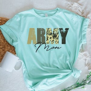 Army Mom T-shirt, Army Mom Shirt, Army Mom Gifts, Military Mom T-shirt ...