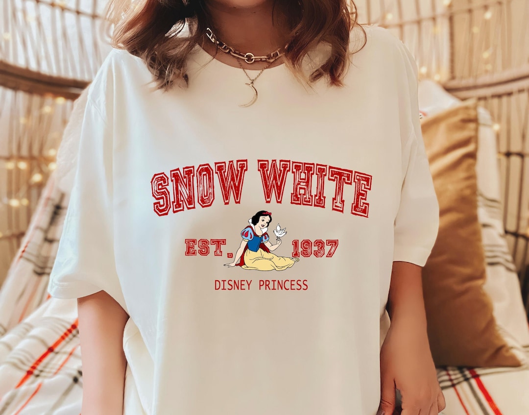 Disney Snow White T-shirt Disney Snow White Shirt Disney - Etsy