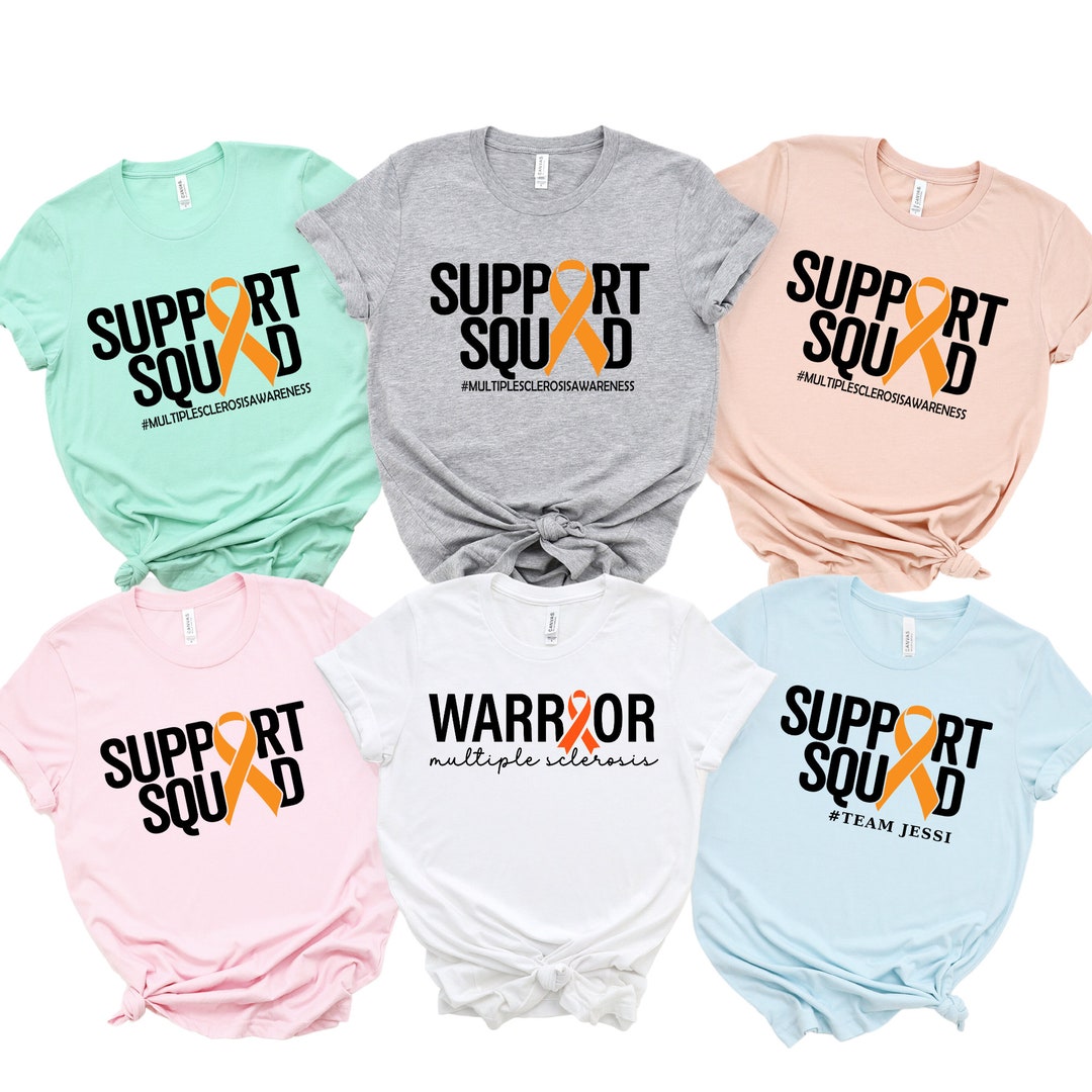 Warrior Multiple Sclerosis T-shirt, Multiple Sclerosis Awareness T ...