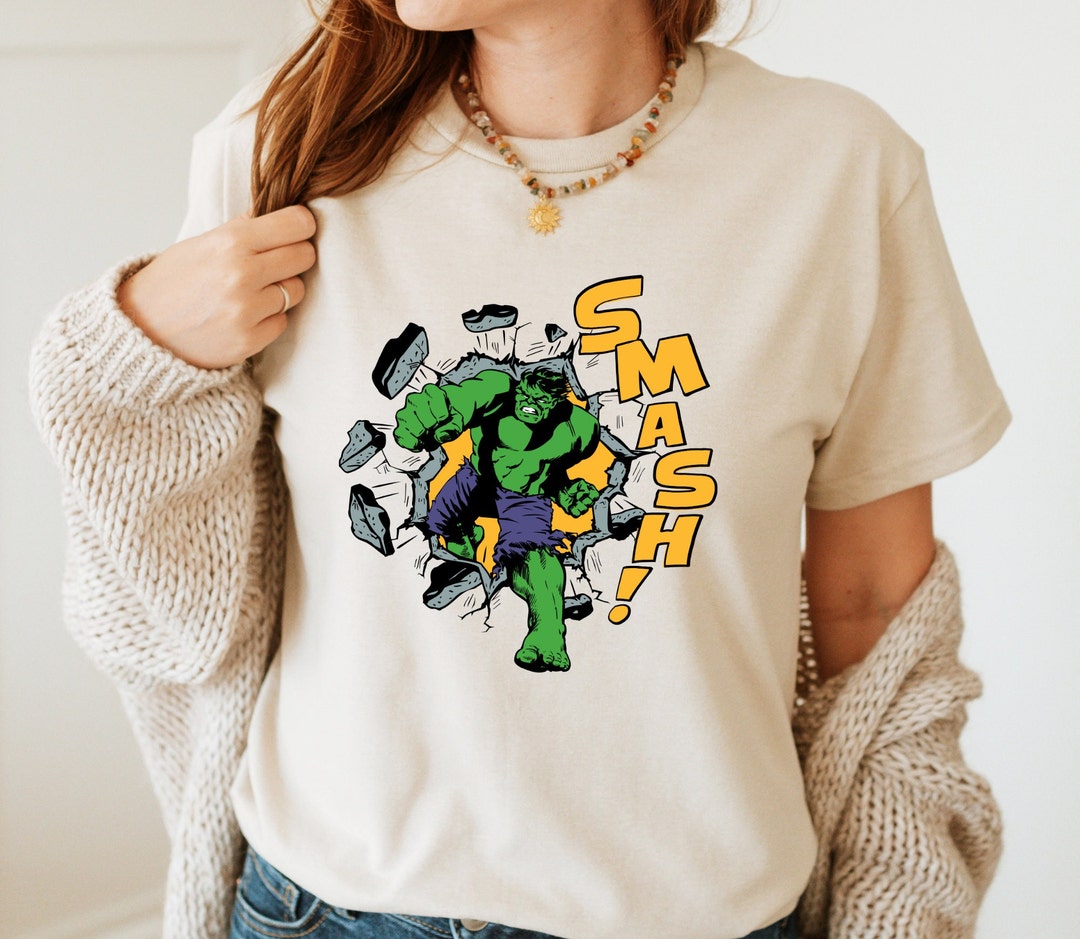 Marvel Avengers Incredible Hulk Smash T-shirt, the Incredible Hulk ...