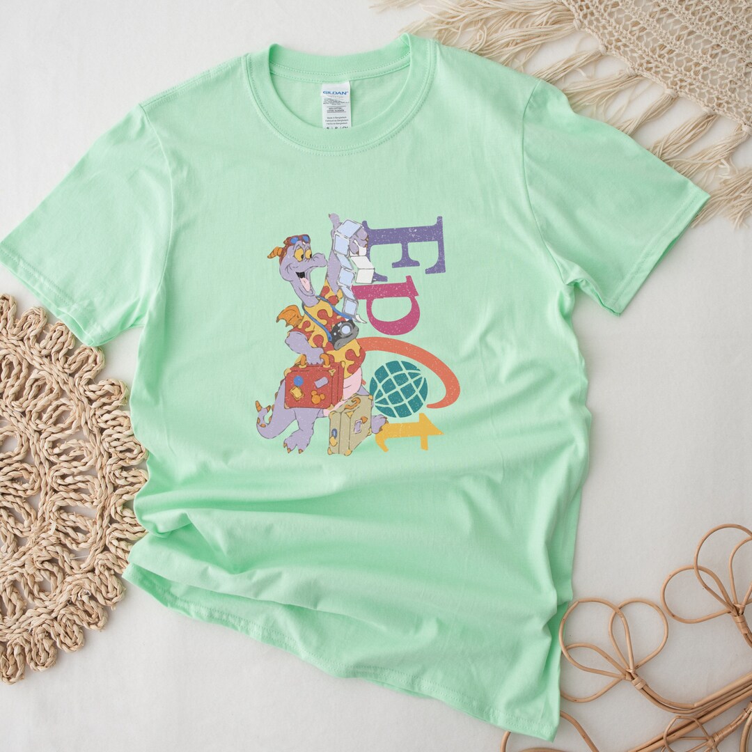 Vintage Disney Figment Epcot T-shirt, Epcot T-shirt, Walt Disney World ...