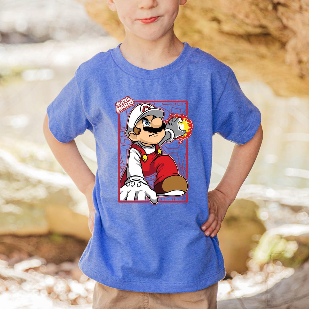 Super Mario T-shirt, Mario Trip T-shirt, Cute Super Mario, Mario T ...