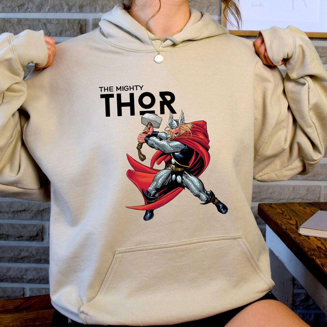 Vintage Comic the Mighty Thor Sweatshirt, 90's Marvel the Mighty Thor ...