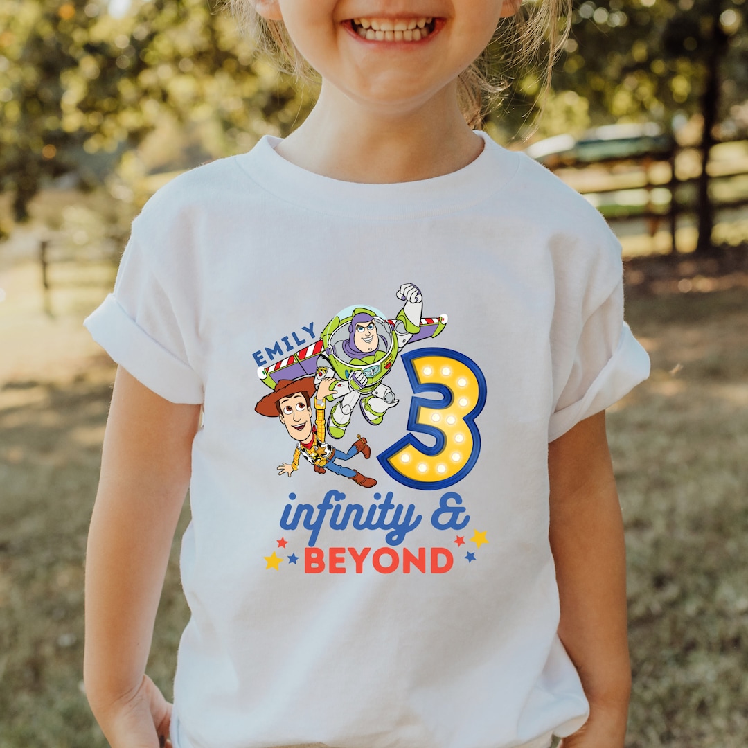Toy Story 3 Infinity and Beyond T-shirt, Toy Story T-shirt, Buzz ...
