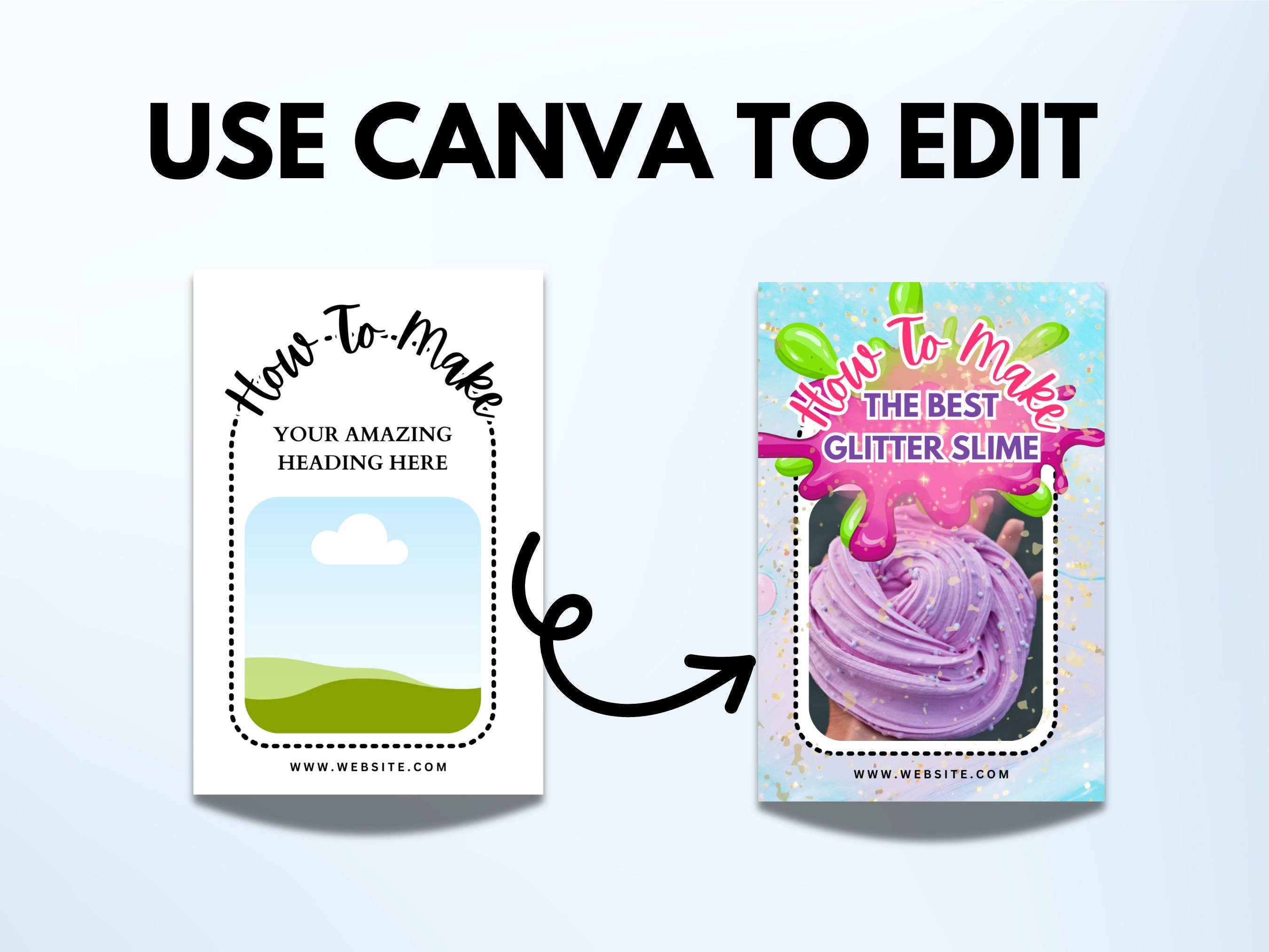 Tutorial Pinterest Pin Templates for Any Niche | Pinterest Pin Canva ...