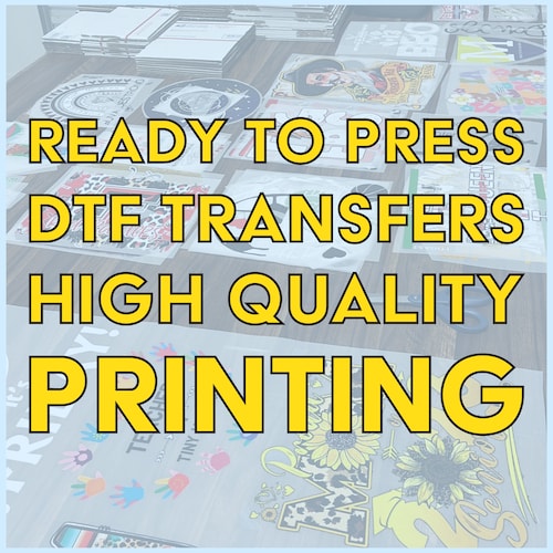 Custom DTF Transfer Ready for Press Direct to Film - Etsy
