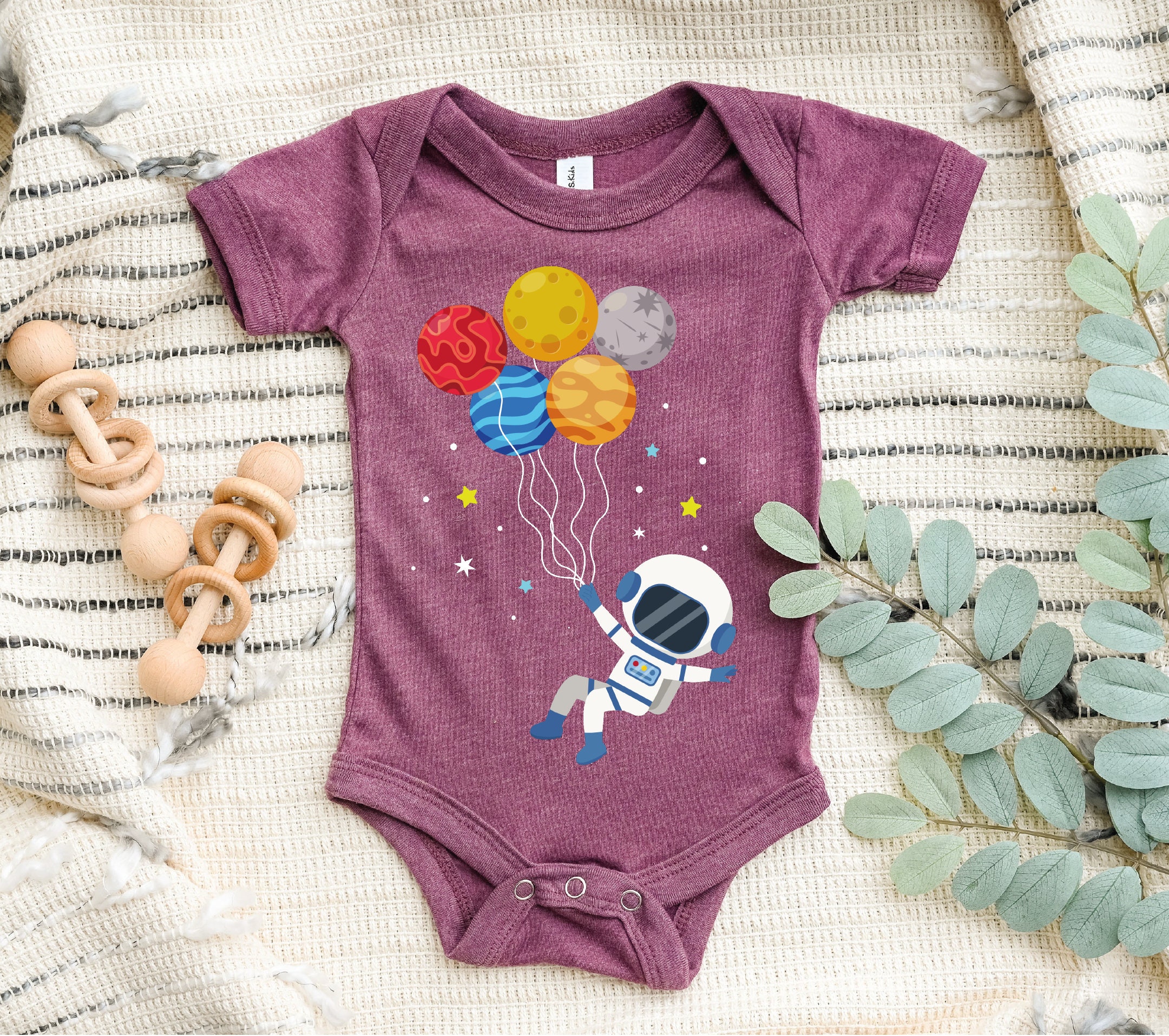 Astronaut Baby Onesie Astronaut Space Baby Bodysuit - Etsy