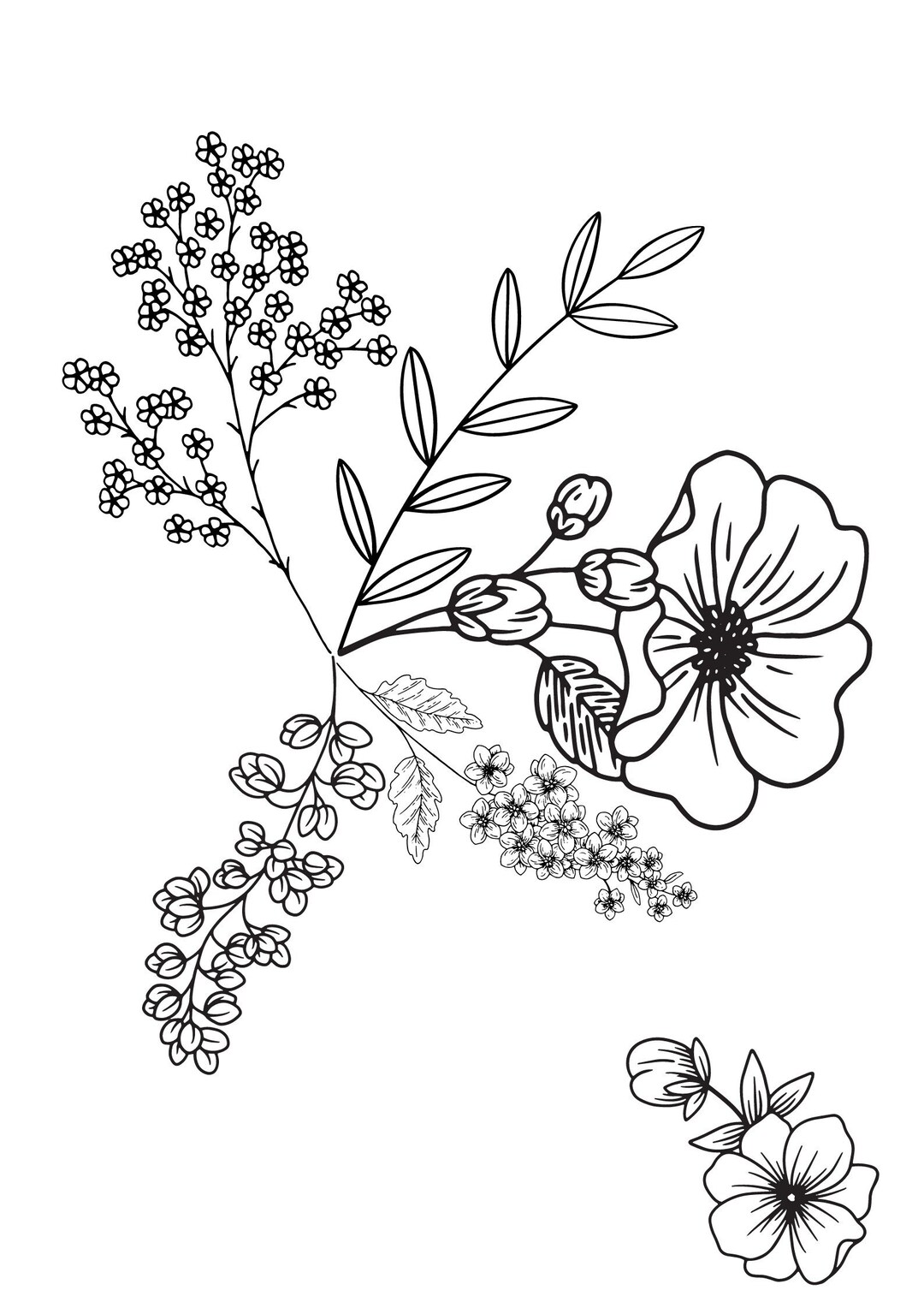 Cute, Simple Colouring Book for Children - Etsy
