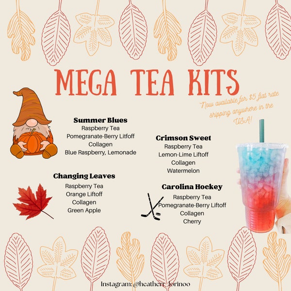 Herbalife Loaded Tea Kits - Etsy