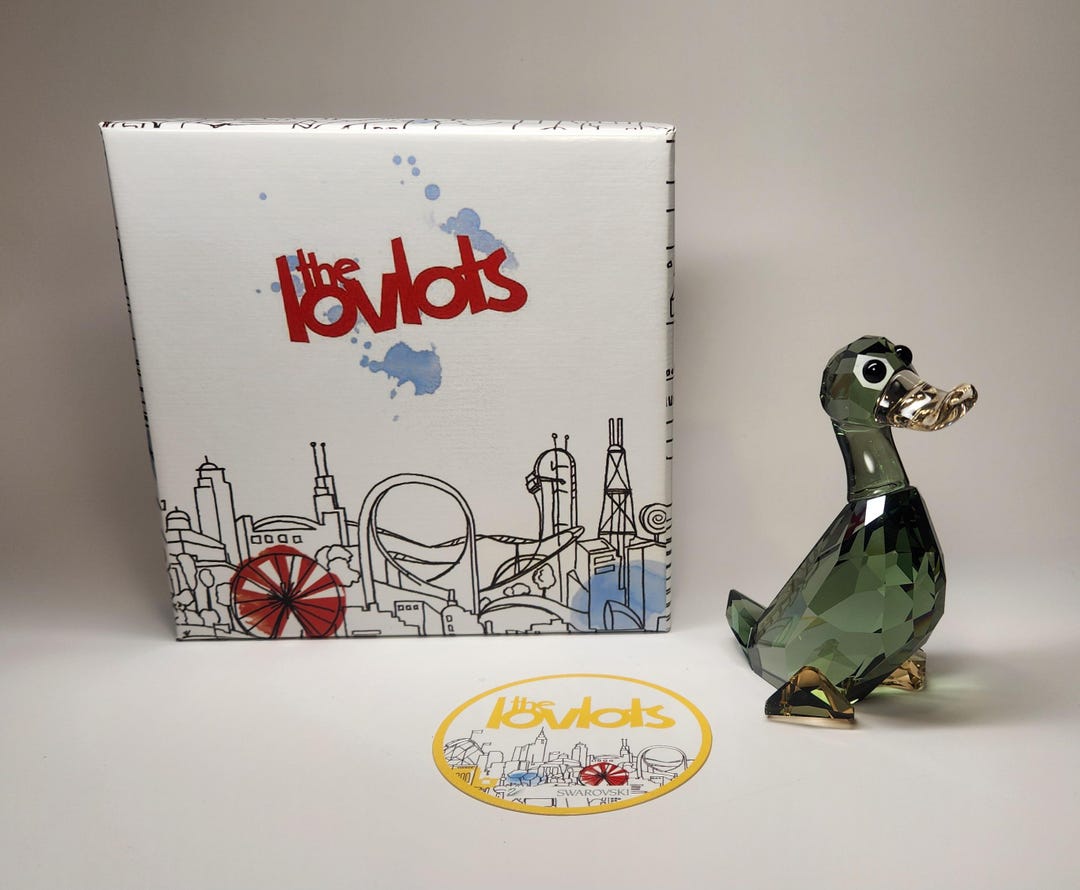 Swarovski Lovlots Duke the Duck - Etsy
