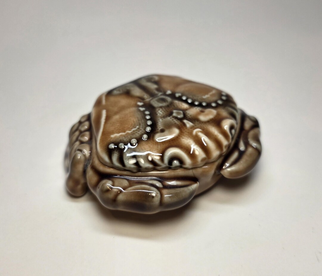Wade Porcelain Crab Trinket Box - Etsy