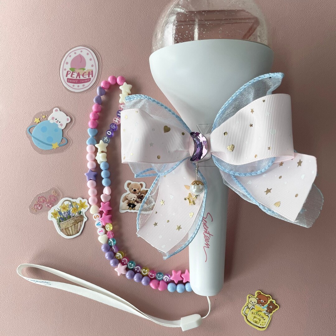 Kpop Lightstick Strap With Bias and Group Name - Etsy