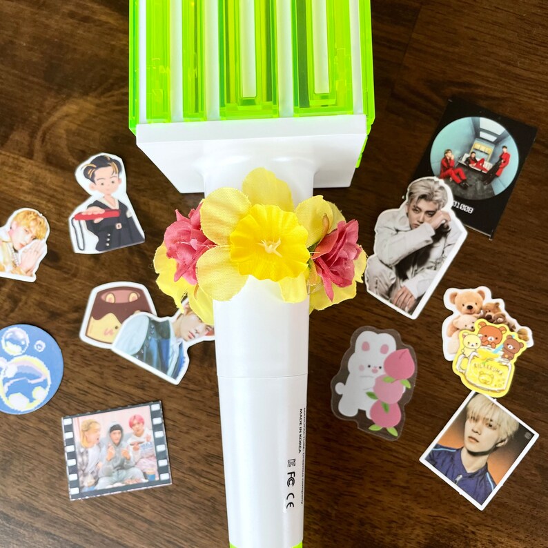 Kpop Lightstick ANY GROUP Flower Crown - Etsy