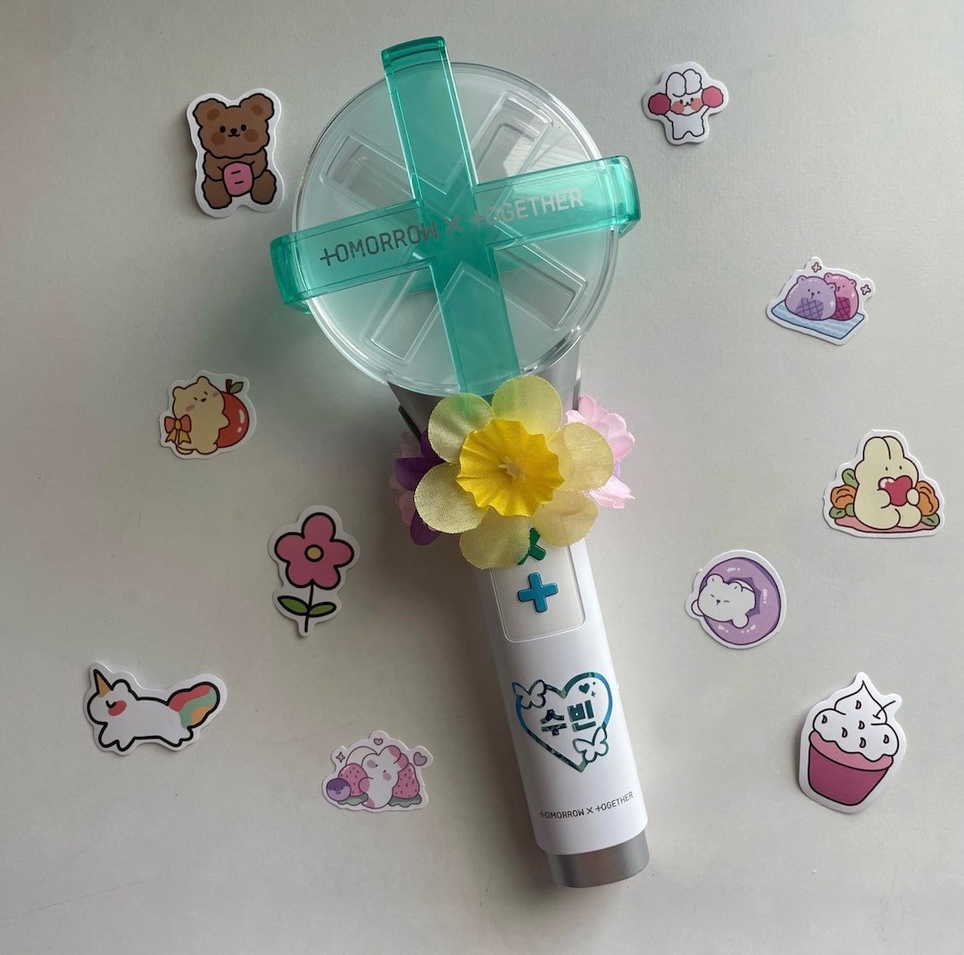 Kpop Lightstick ANY GROUP Flower Crown - Etsy