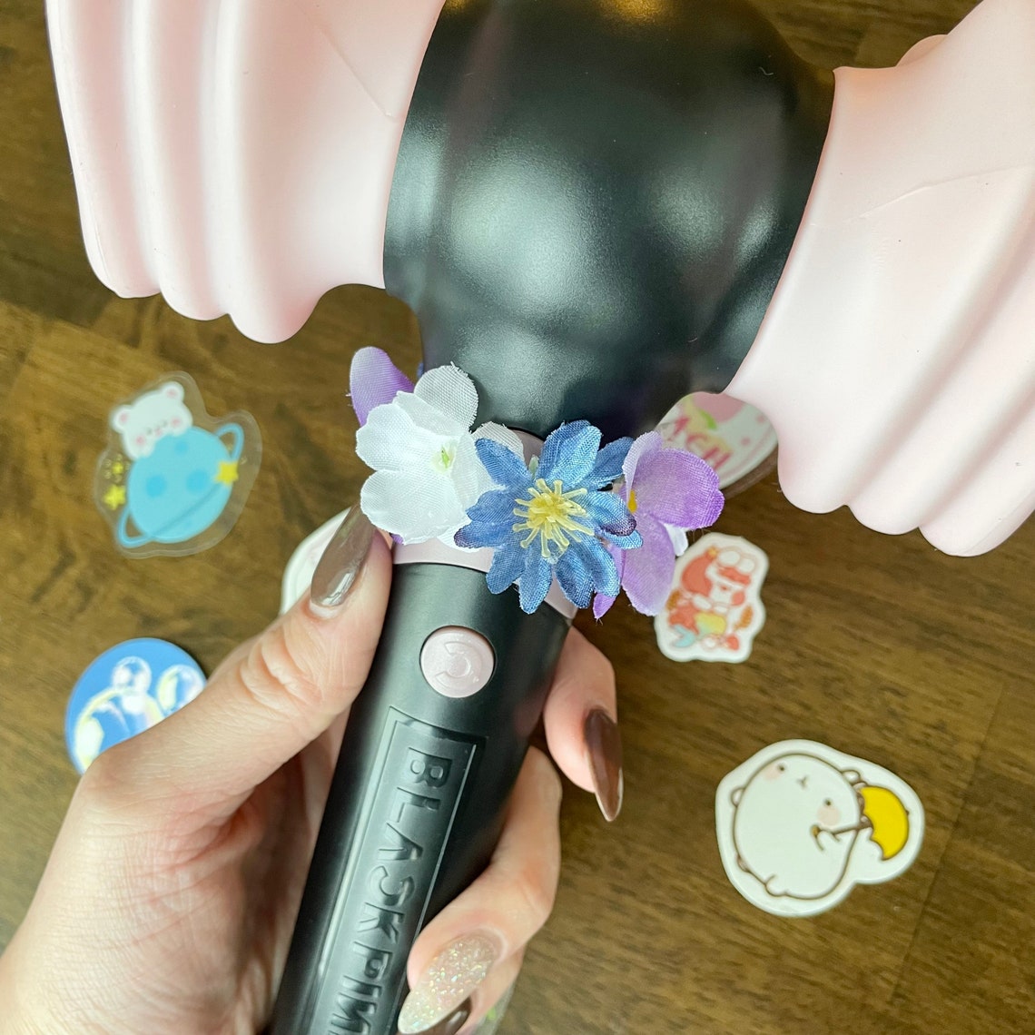 Kpop Lightstick ANY GROUP Flower Crown - Etsy