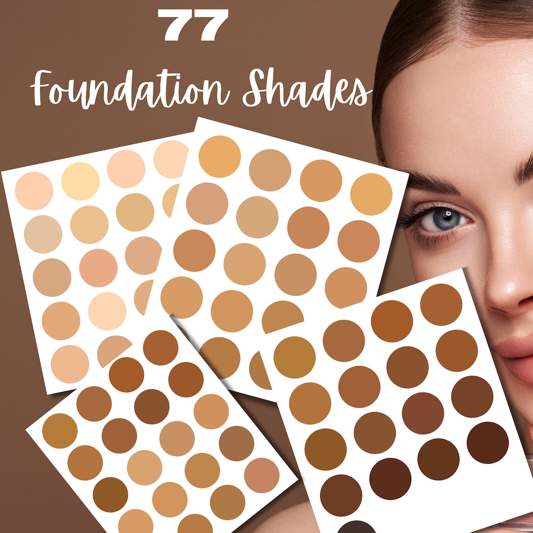Foundation Shades for Your Business Foundation Color Palette Foundation ...