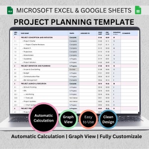 Project Planning Excel Template Excel Spreadsheet Google Sheets Project ...