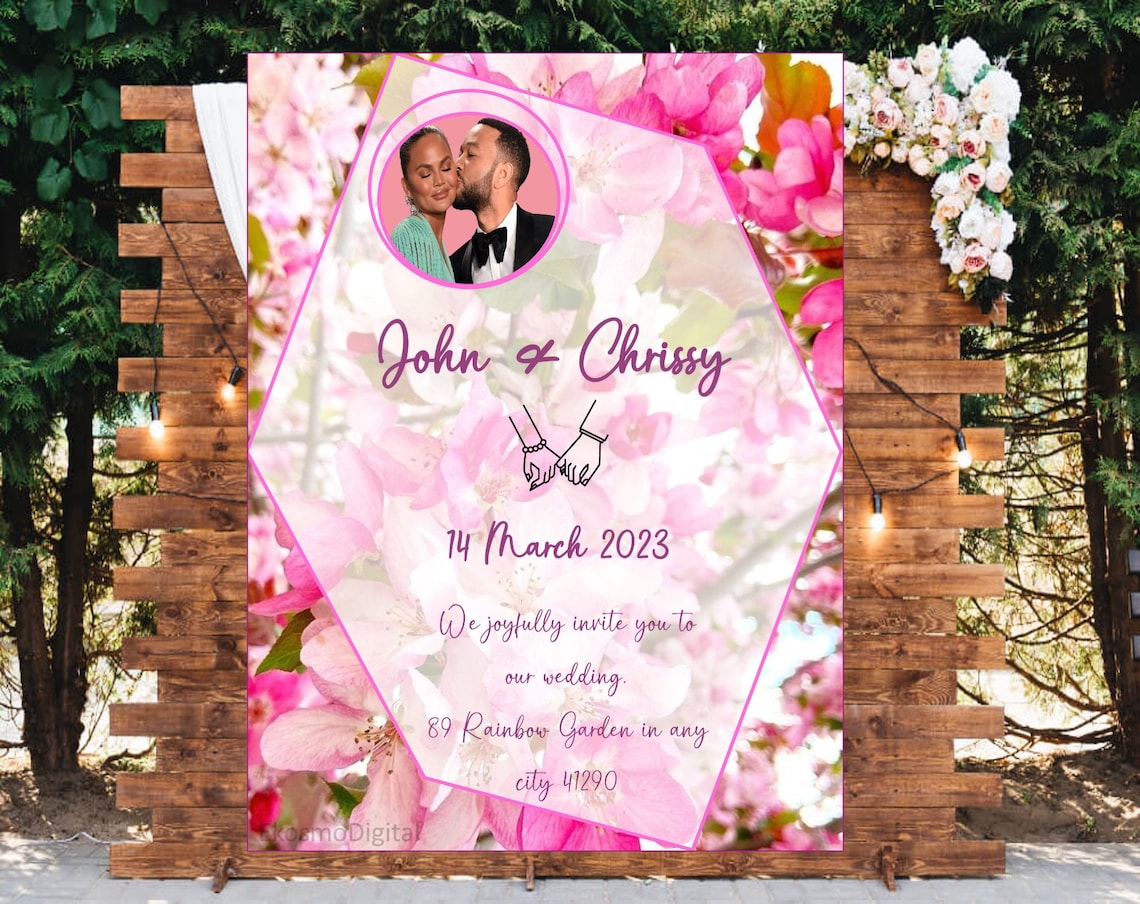 Editable Wedding Card Template for Your Wedding Personalized Wedding ...
