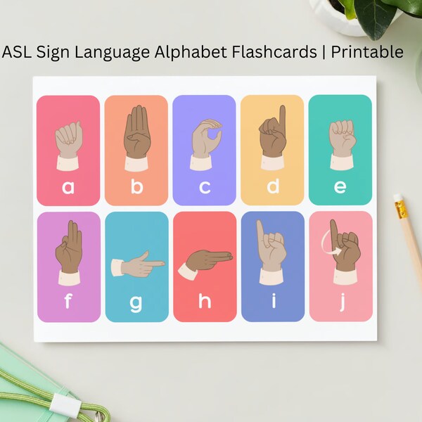 Alphabet Flashcards - Etsy