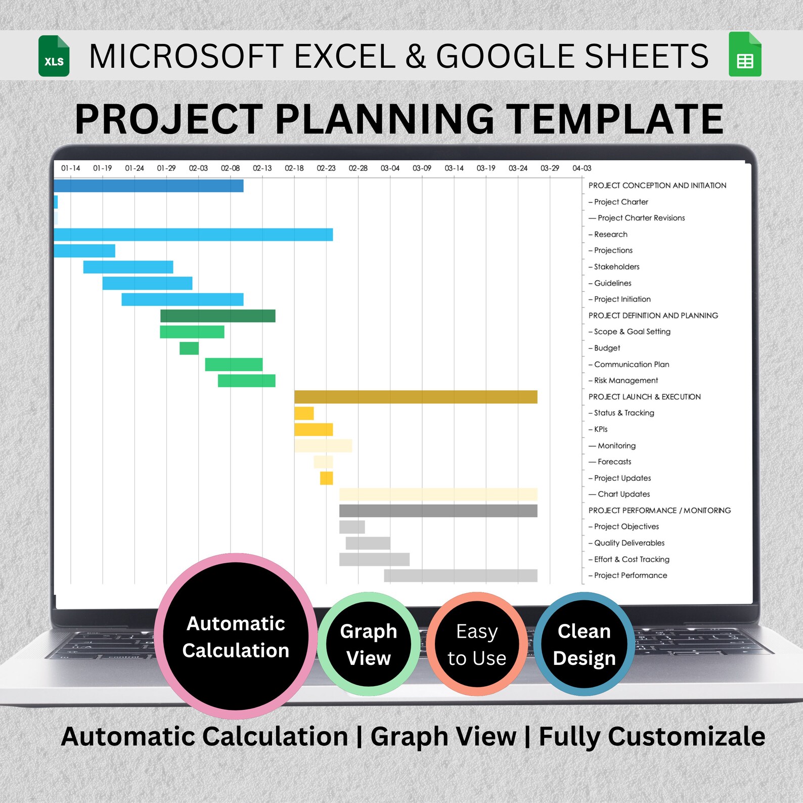 Project Planning Excel Template Excel Spreadsheet Google Sheets Project ...
