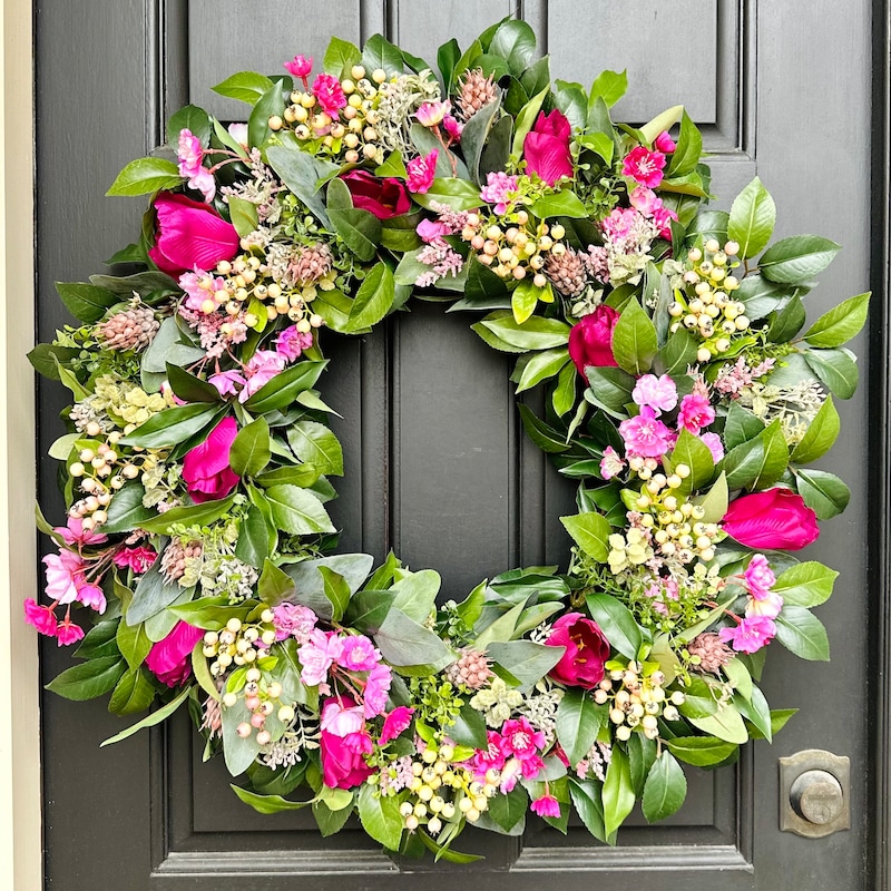Spring Wreaths - Etsy