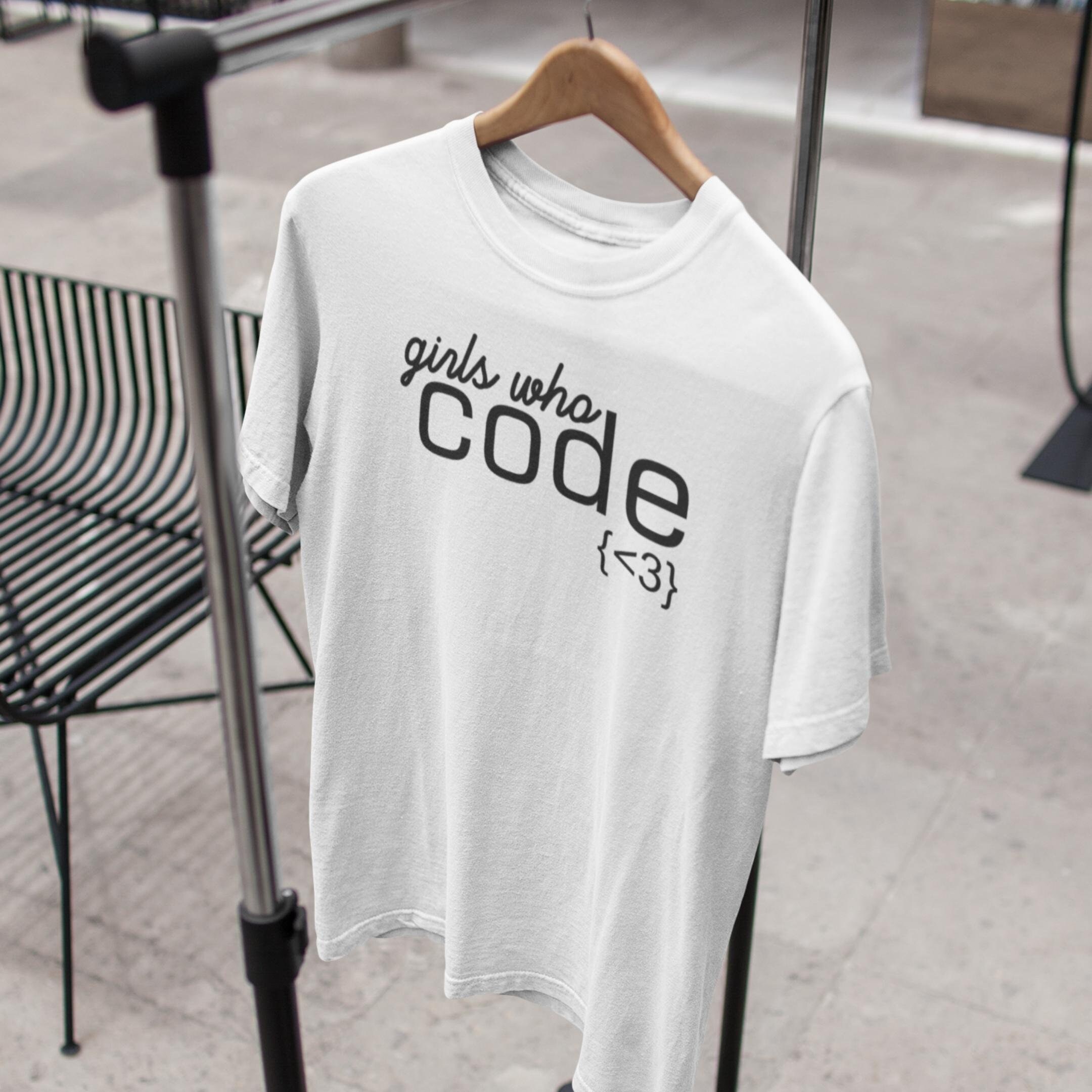 Gırls Who Code Computer Science Java Programmer Shirts Computer Geek ...